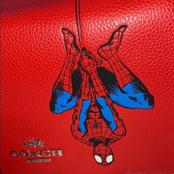 Coach | Bags | Coach Marvel Jes Messenger With Spidermen | Poshmark
